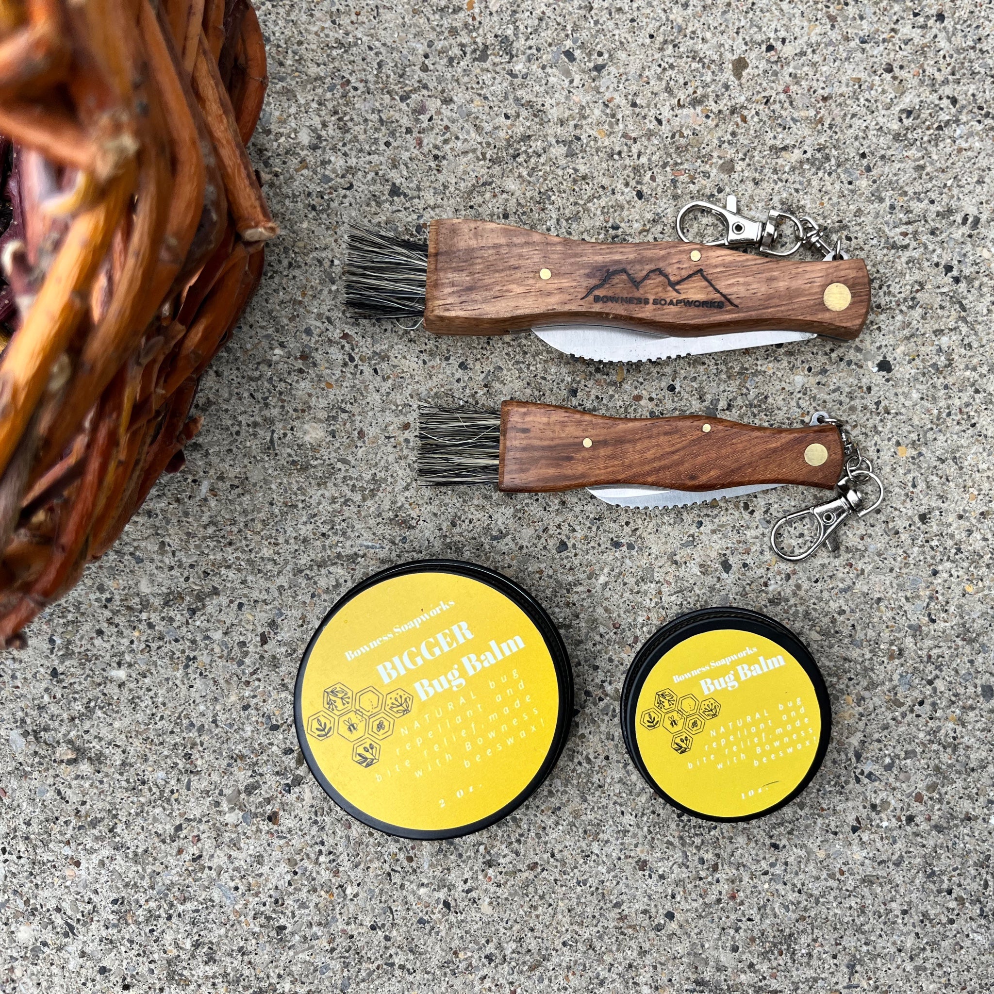 Forager Essentials Kit/ Mushroom Forage Knife – BownessSoapworks